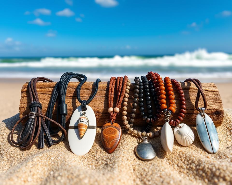 Stylish Male Surfer Necklaces: Accessorize Your Coastal Style
